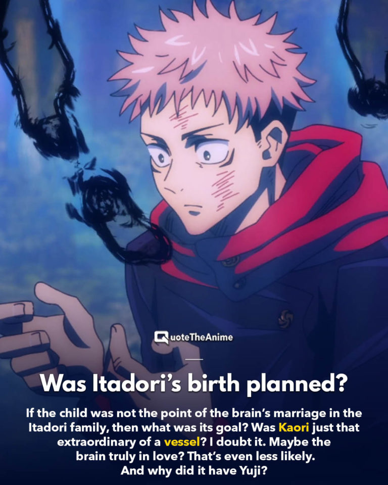 Are Yuji’s Parents Still Alive? & Is Itadori’s Birth Planned?