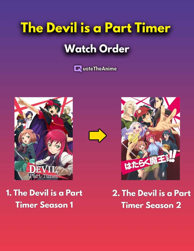 COMPLETE Devil is a Part Timer Watch Order (Easy)