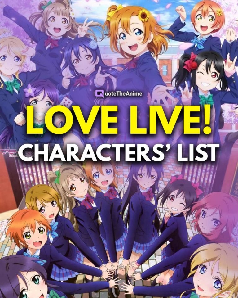 Love Live! Characters List (WIKI) - QTA