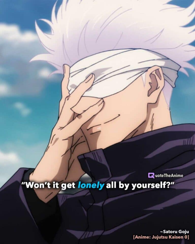 49+ Powerful Jujutsu Kaisen Quotes (with Wallpapers) - QTA