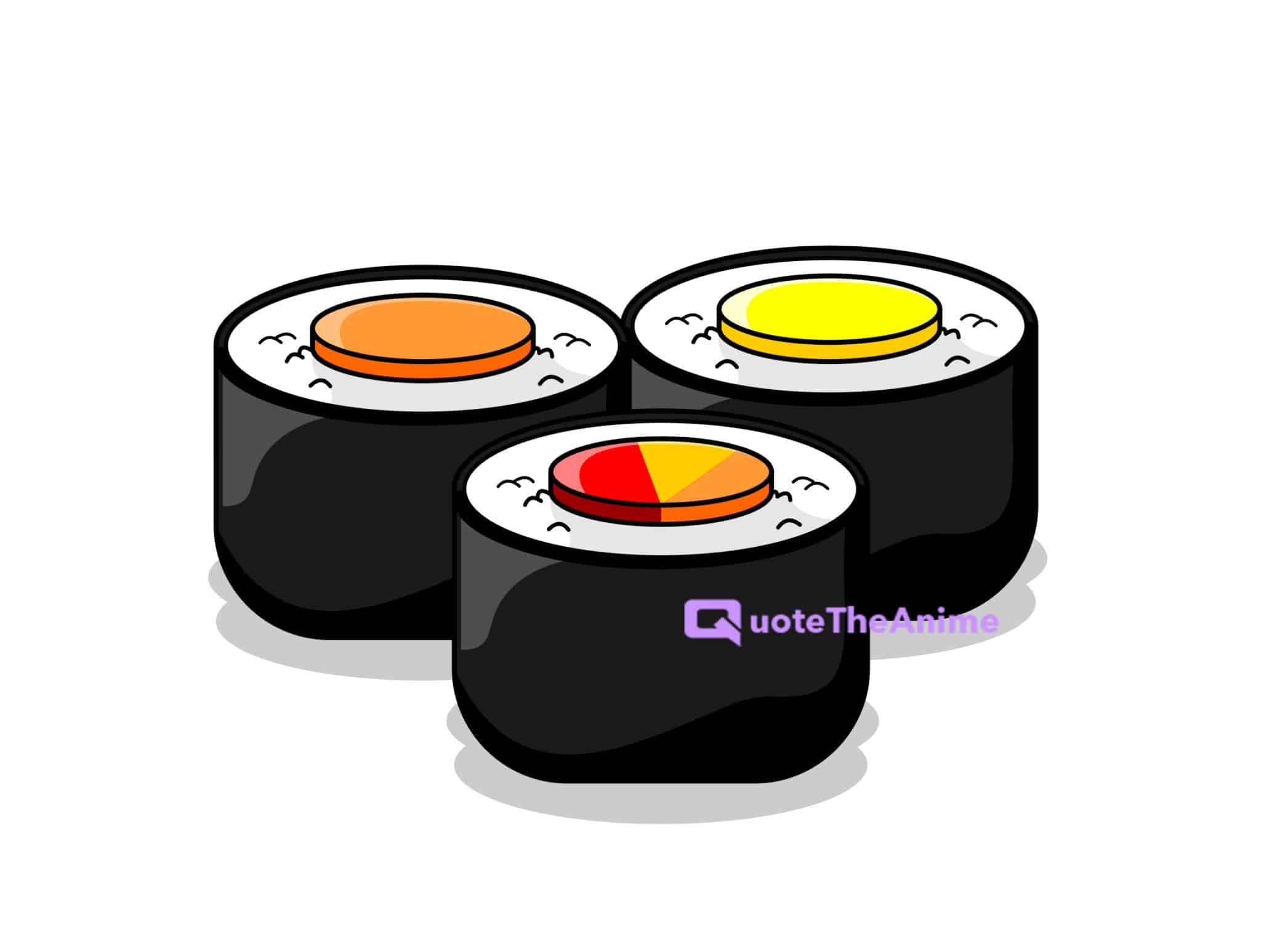 How to Draw Sushi! (A Step-by-Step Guide) - QTA