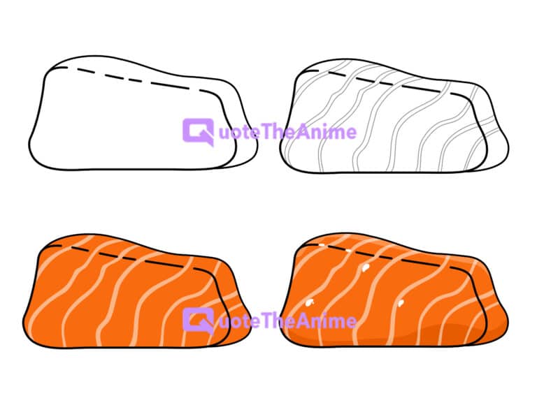 How to Draw Sushi! (A Step-by-Step Guide) - QTA