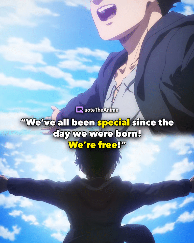 15+ Powerful Attack On Titan Quotes!! - QTA