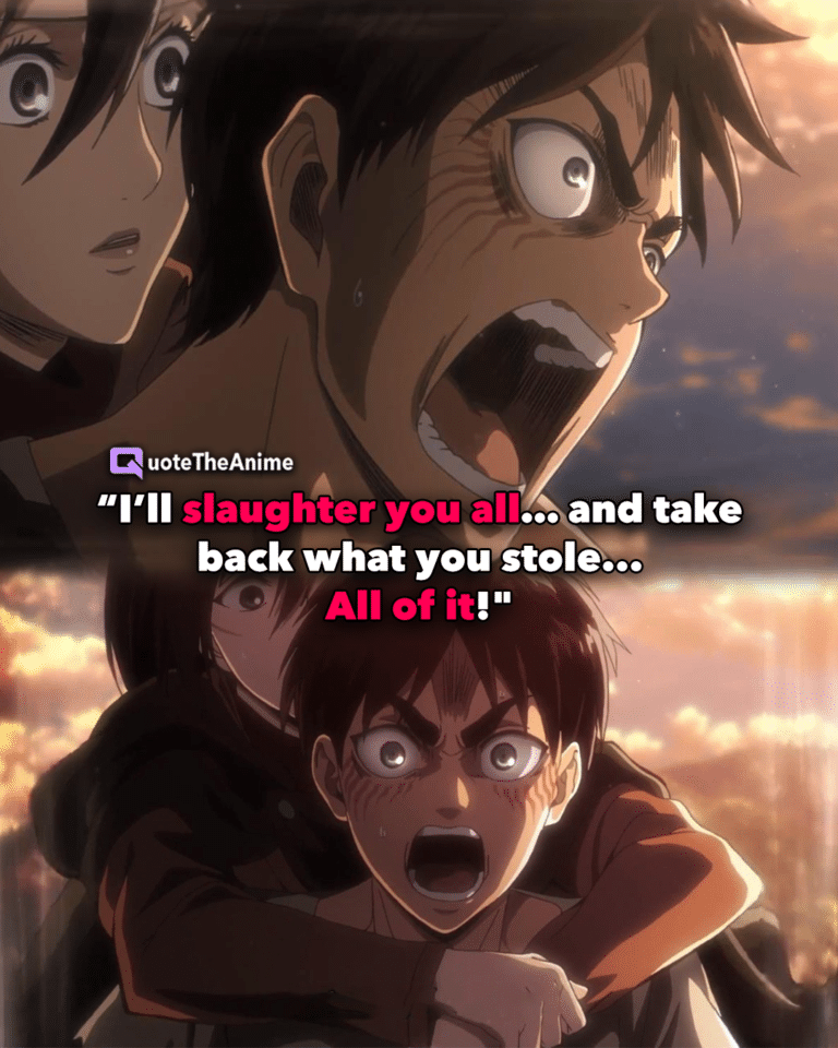 15+ Powerful Attack On Titan Quotes!! - QTA